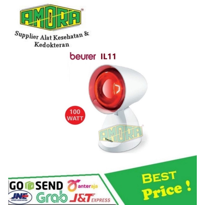 Jual Beurer Il11 - Lampu Terapi Infrared Infra Merah 100 Watt 026 ...