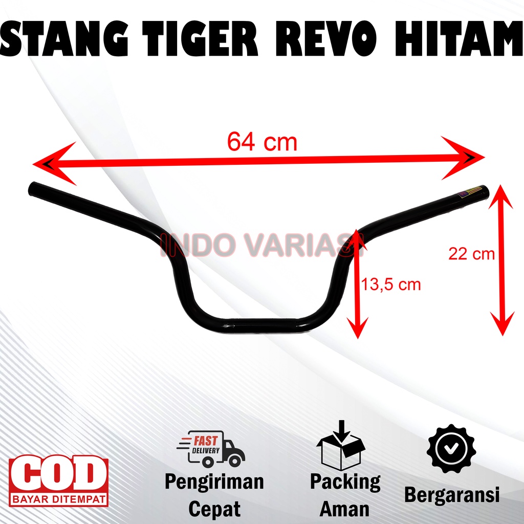 Jual Stang Tiger Revo Touring Modif Stir Universal Motor Sepeda Beat ...