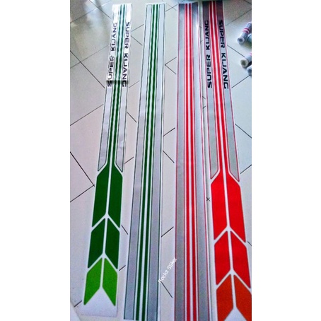 Jual Stiker List Body Kijang Super G Long Short / Stiker mobil tulisan ...