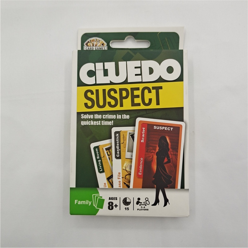 Jual Board Games Cluedo Suspect Card Game Educational | Shopee Indonesia