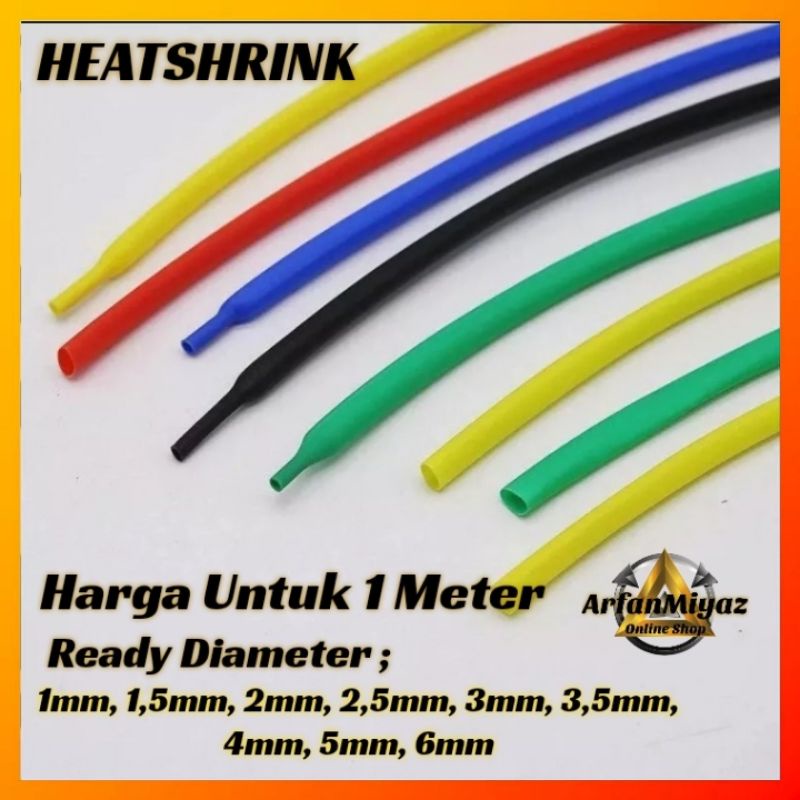 Jual PERMETER Selongsong Kabel Bakar Isolasi Bakar /Heat Shrink Selongsong Bakar Sambungan Kabel ...