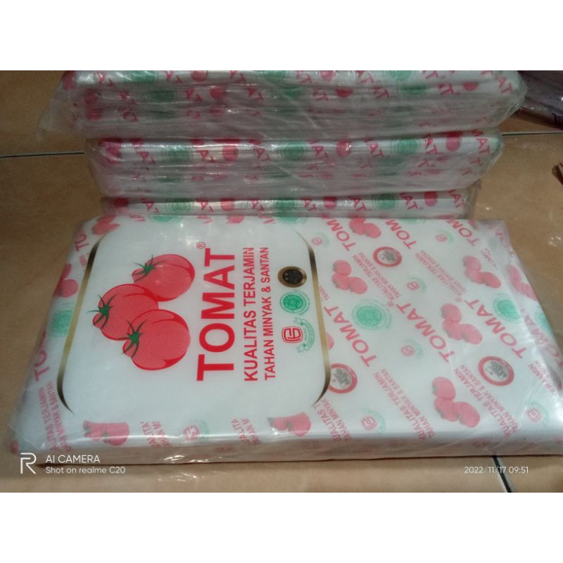 Jual Plastik PE Tomat ukuran 1/2kg & 1 kg | Shopee Indonesia