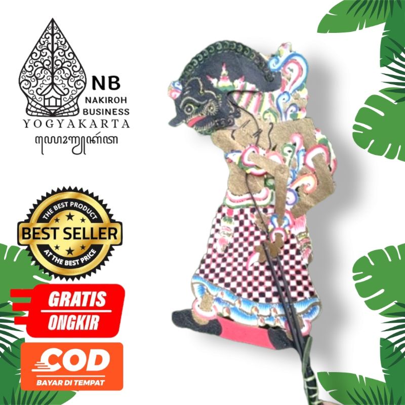 Jual NAKIROHBUSINESS Wayang Kulit Sapi ASLI Dewa Ruci Ukuran Standar ...