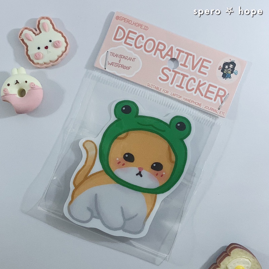 Jual SPEROHOPE - #CATS PART 2 Cute Aesthetic Sticker Laptop Transparant ...