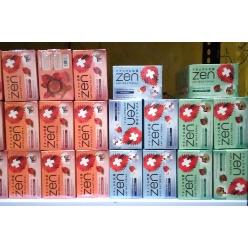 Jual Zen sabun batang 70gr per banded isi 4pcs | Shopee Indonesia