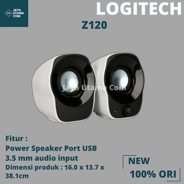 Jual Speaker Speaker Logitech Z120 Mini Stereo Garansi Resmi | Shopee ...