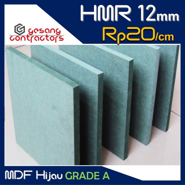 Jual HMR 12mm | MDF HIJAU 12mm Custom Harga/cm2 (Cara Order Lihat ...