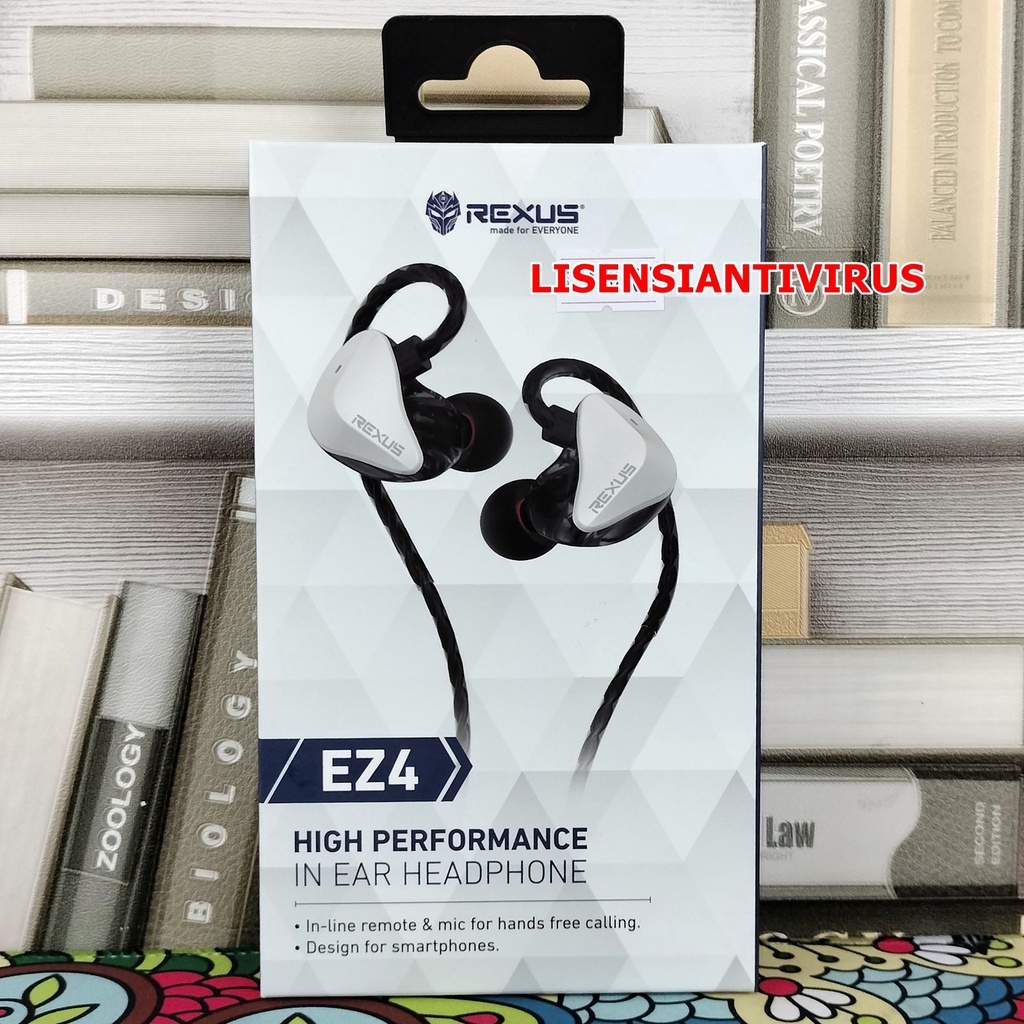 Jual Earphone Rexus EZ4 Bass With Mic Anti Noise For Gaming Mobile ...