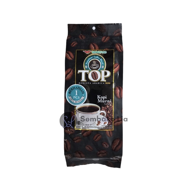 Jual Top Kopi Robusta Arabica 158gr / Top Robusta Arabica 158g Kopi ...