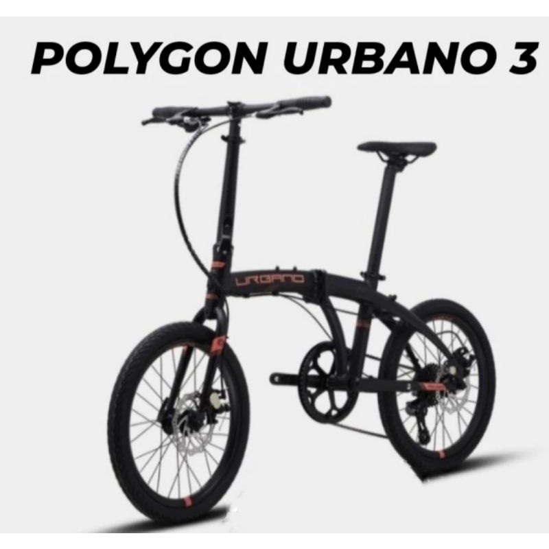 Jual SEPEDA LIPAT POLYGON URBANO 3 TERBARU | Shopee Indonesia