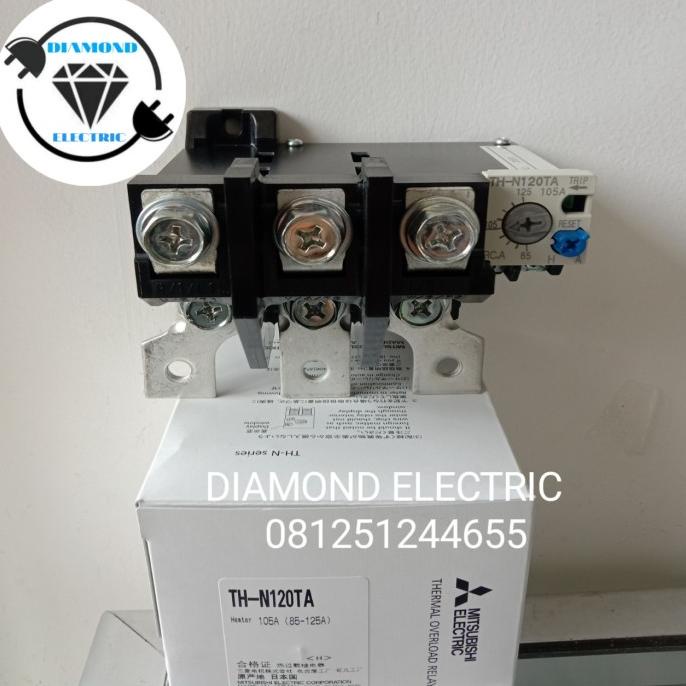 Jual Mitsubishi Thermal Overload Relay Th-N120Ta 105A 125A / Thn 120Ta ...