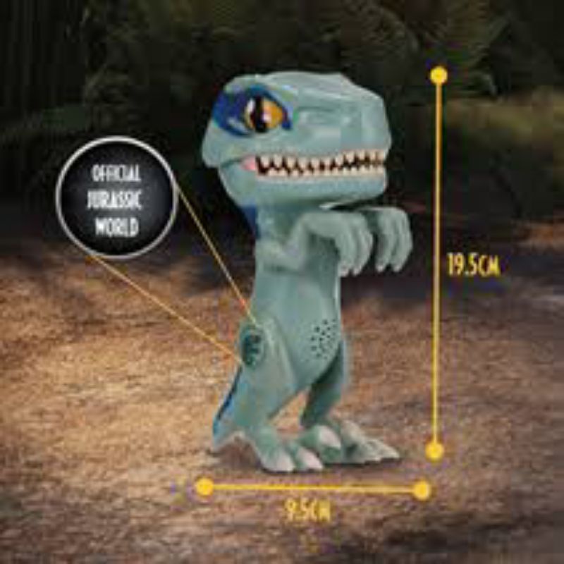 Jual Jurassic World Dominion Trigger Chomper T-Rex Blue / Orange ...