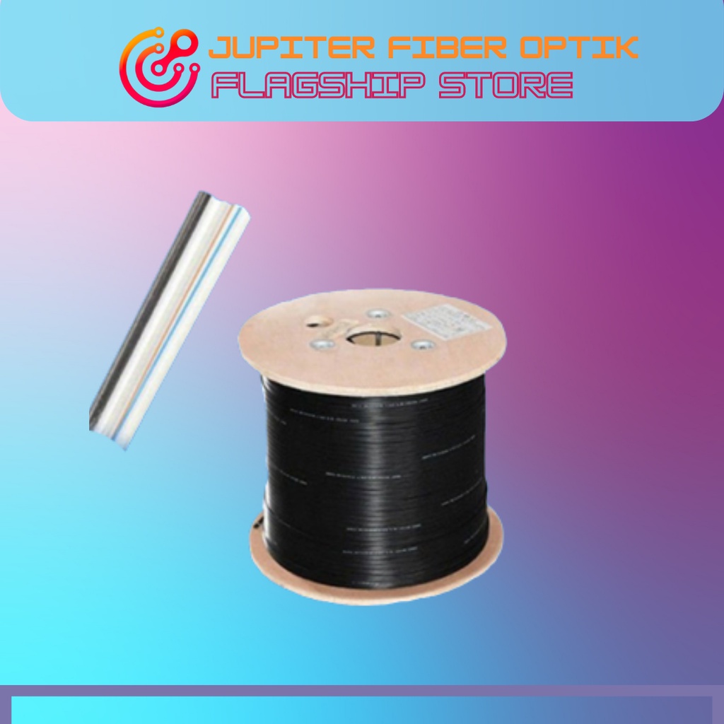 Jual Komunikasi FTTH Drop Wire 2 Core 3 Seling Drop Cable Network ISP ...