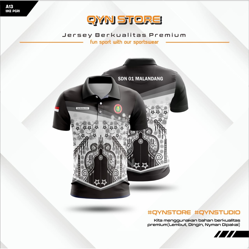 Jual Kaos PGRI | Baju PGRI Jersey PGRI Seragam Guru Baju Olahraga Guru ...