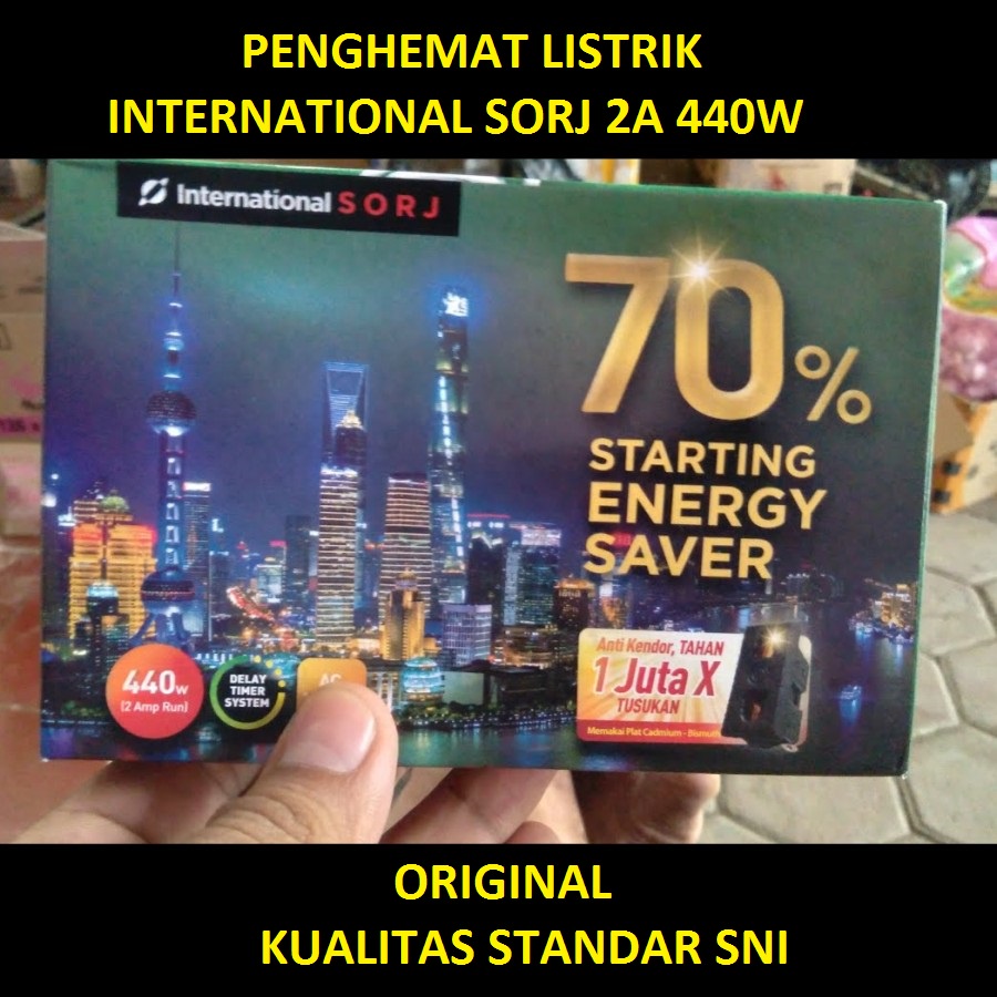 Jual Penghemat Listrik Soft Start Anti Jeglek 440W International SORJ ...