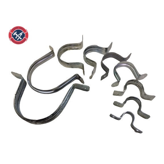 Jual Klem Pipa Plat Besi Clamp U Omega Galvanis Paralon 2 2-1/2 3 4 ...