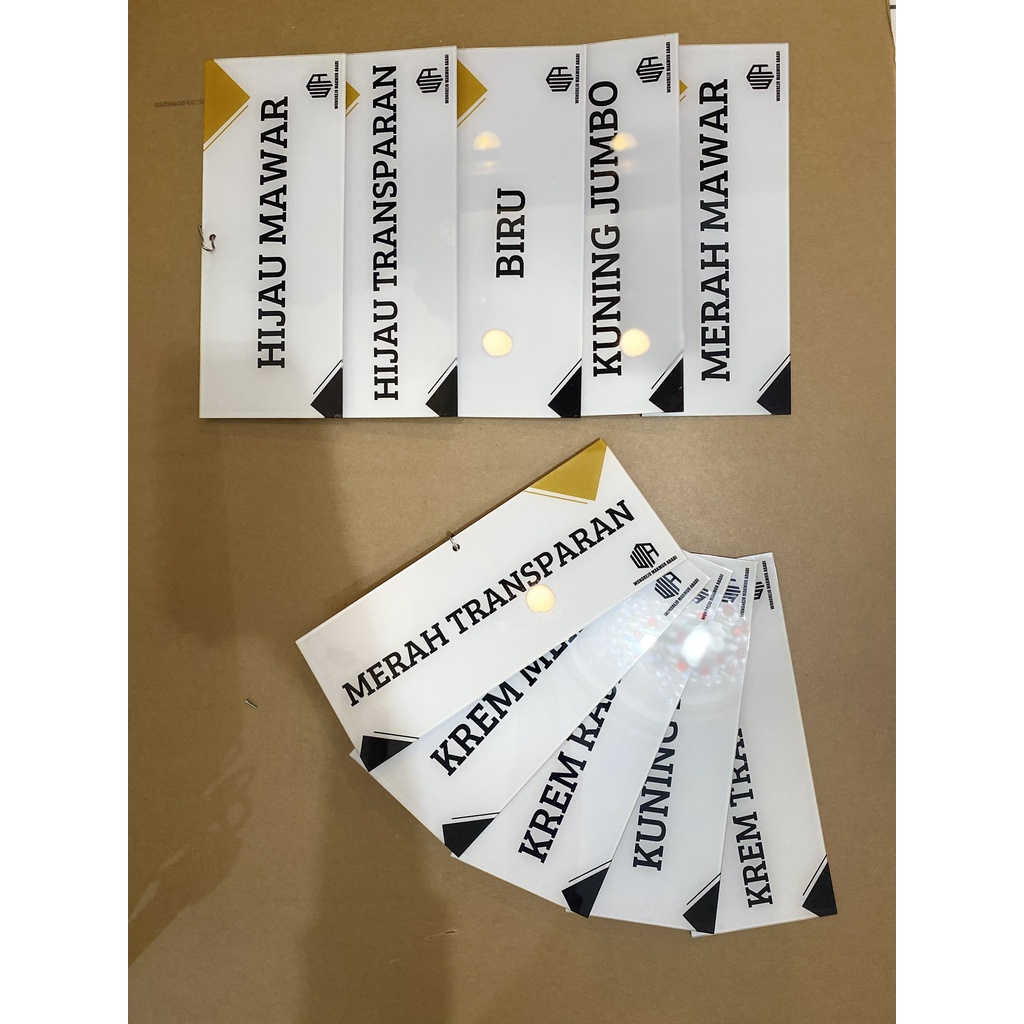 Jual Name Plate Acrylic / Papan Nama akrilik custom | Shopee Indonesia
