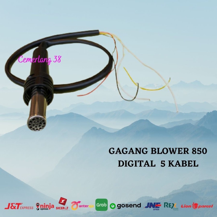 Jual GAGANG BLOWER 850 5 KABEL blower kepala solder uap 850 D ( Digital ...