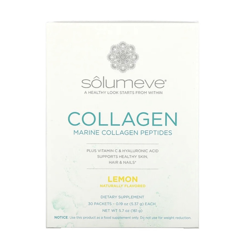 Jual Solumeve Marine Collagen Peptides plus Vitamin C & Hyaluronic Acid ...