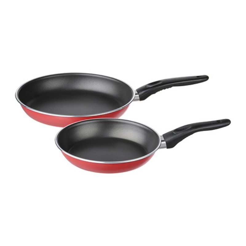 Jual Teflon Merah Set Ikea 20cm&26cm | Shopee Indonesia