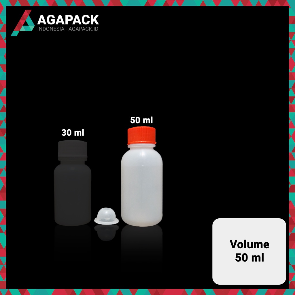 Jual Botol 50ml 50 ml Plastik | Shopee Indonesia
