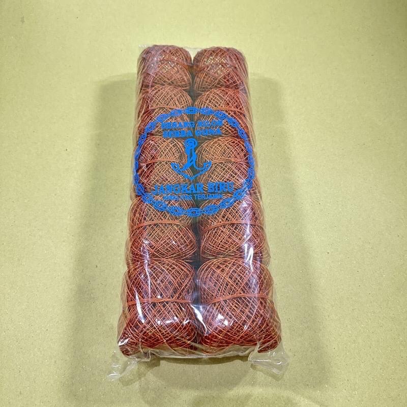 Jual Benang Jahit Nilon Coklat Jumbo Jangkar Biru isi 10 pcs | Shopee ...