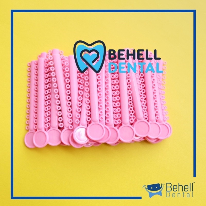 Jual 5Pics Karet Behel Gigi Motif Power O Ring Bulat PREMIUM TEBAL ...