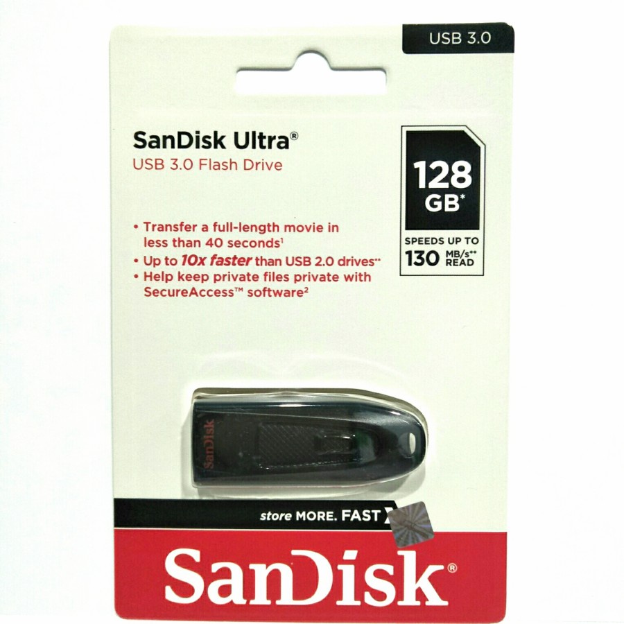 Jual FLASHDISK 128GB Sandisk ULTRA 128GB CZ48 USB 3.0 FLASH DISK ULTRA 128 GB | Shopee Indonesia