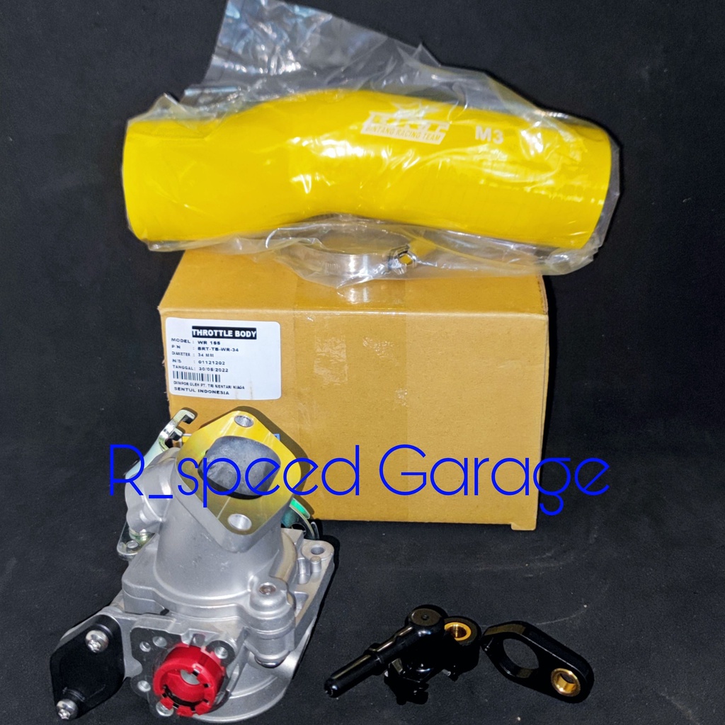 Jual SUPER THROTTLE BODY TB & VELOCITY BRT R15 V3 MT15 XSR 155 VIXION R ...