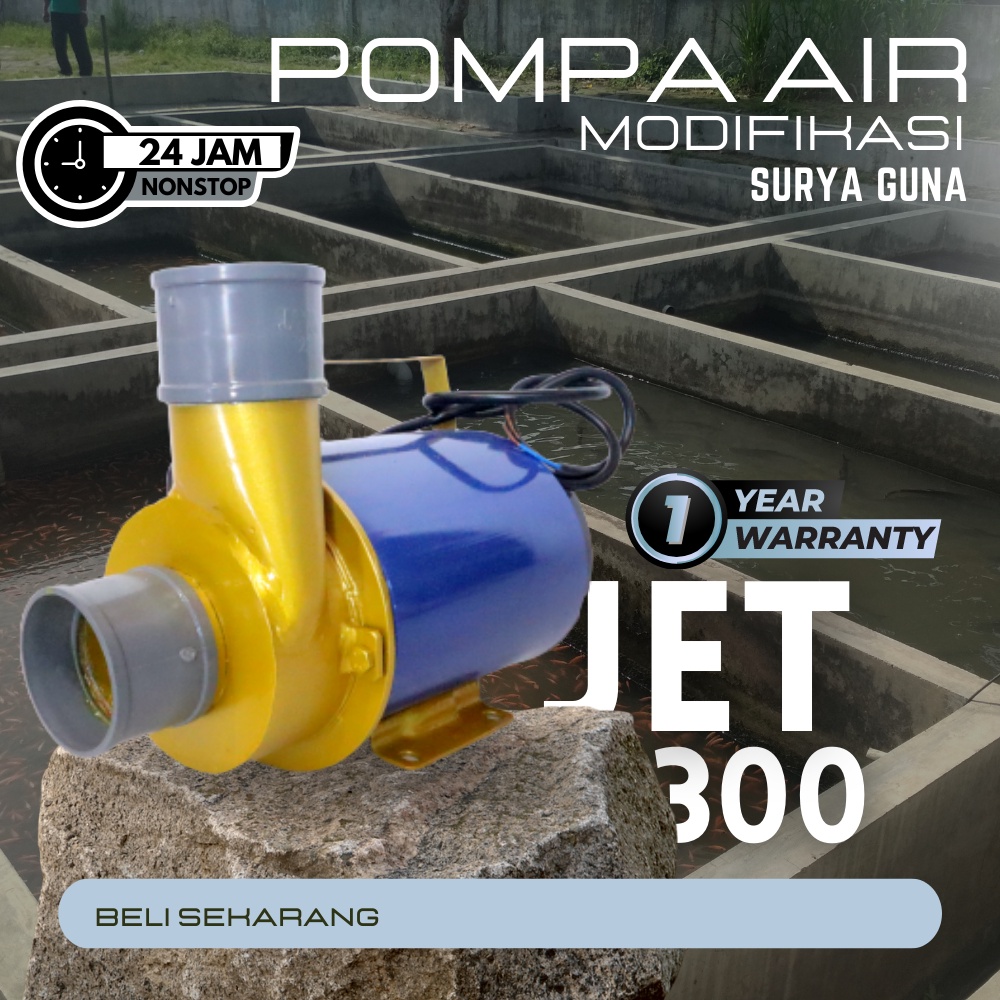 Jual POMPA AIR MODIFIKASI JET 300 PIPA 2 DIM BISA DI PAKAI 24 JAM ...