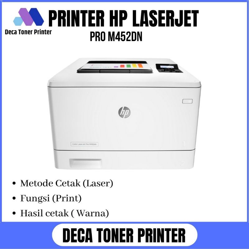 Jual Printer HP Laserjet Pro M452dn Laser Color A4 second | Shopee ...
