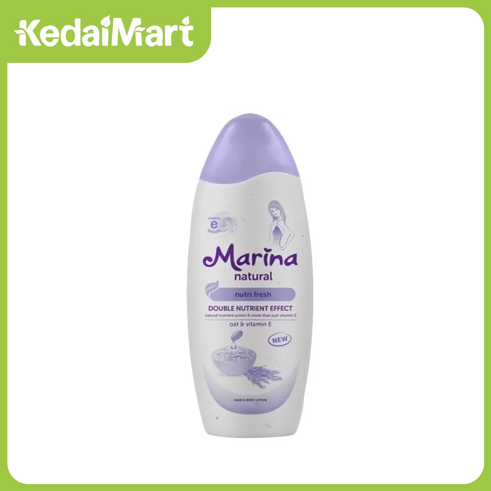 Jual Marina Hand Body Lotion Natural Nutri Fresh Botol 100 / 95 ml ...