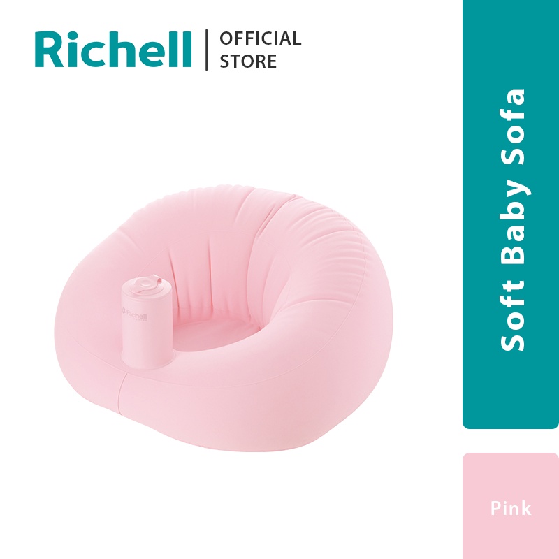 Jual RICHELL - Soft Baby Sofa Pink | Shopee Indonesia