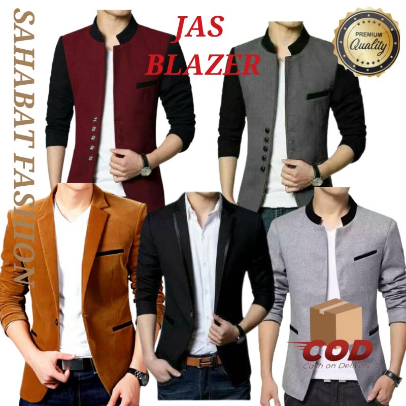 Jual JAS DAN BLAZER PRIA BLAZER KOREAN STYLE JAS BLAZER PREMIUM JAS ...