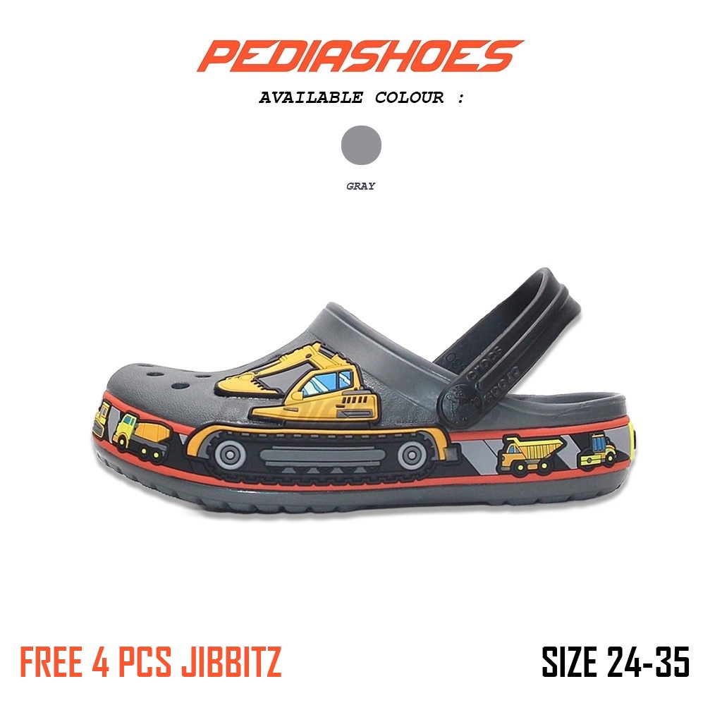 Jual Crocs Fun Lab Excavator Kids Crocs Anak Cowo Sandal Anak Sandal ...