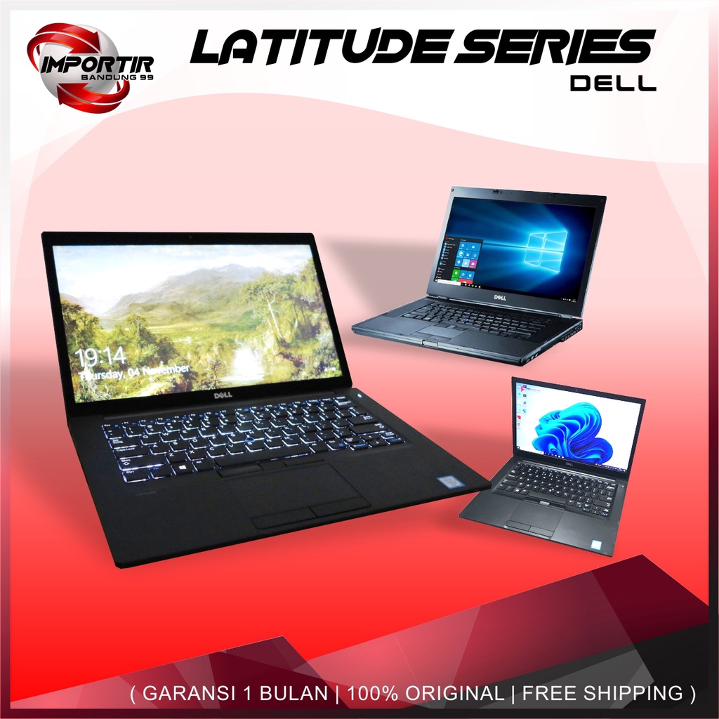 Jual Laptop Dell Latitude Core i5 / i7 RAM 4GB SSD 128GB Original Bergaransi | Shopee Indonesia