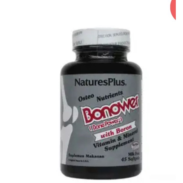 Jual Natures Plus Bonower 45 Softgels | Shopee Indonesia