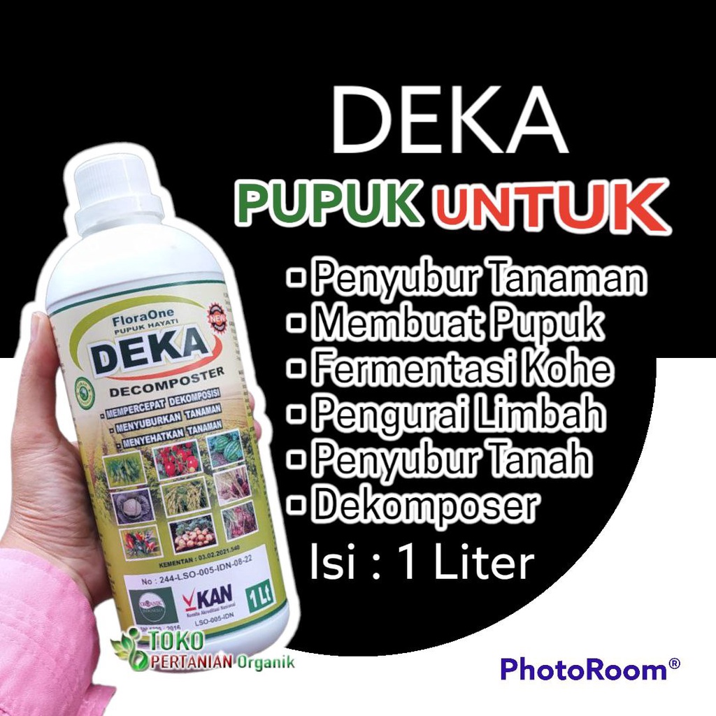 Jual DEKA pupuk hayati pengurai penyubur dan pengendali penyakit ...