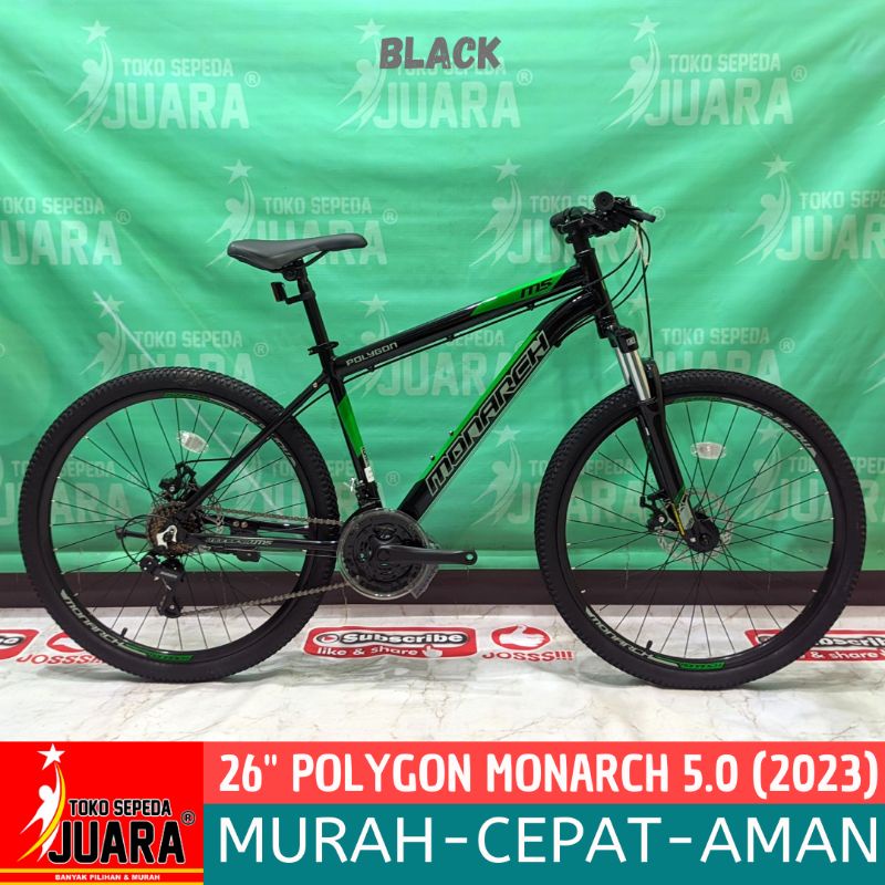 Jual SEPEDA GUNUNG POLYGON MONARCH 5.0 MTB 26 INCH ALLOY M5 | Shopee ...