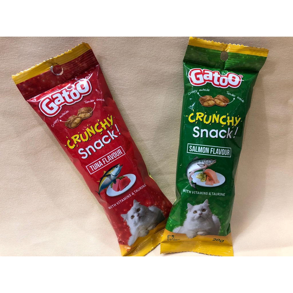 Jual Snack Kucing Gatoo Crunchy Snack 20 gr | Shopee Indonesia