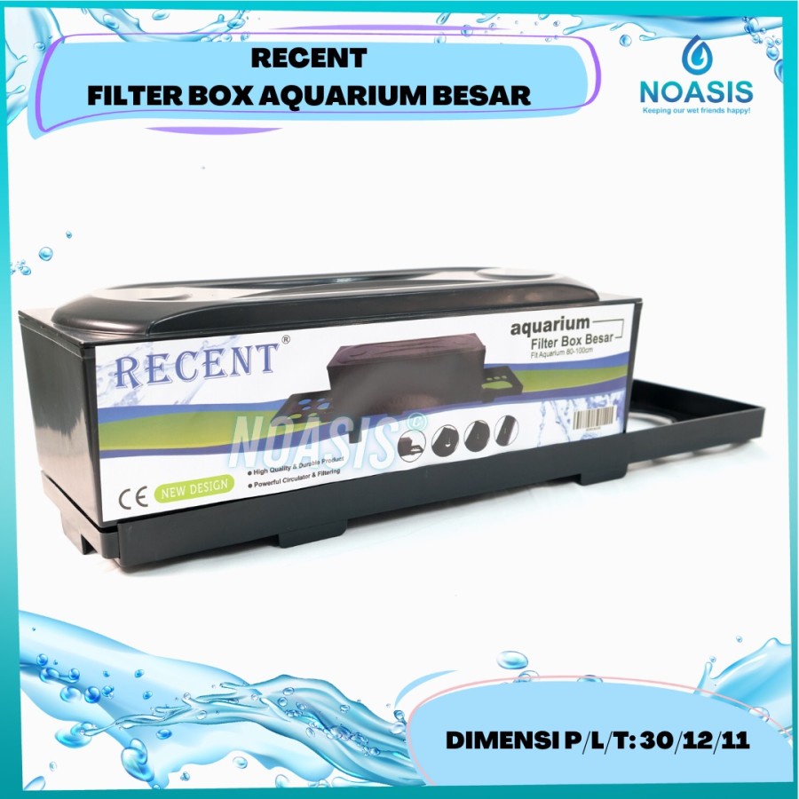 Jual Box Filter Besar Aquarium Filter Box Kosong Noasis | Shopee Indonesia