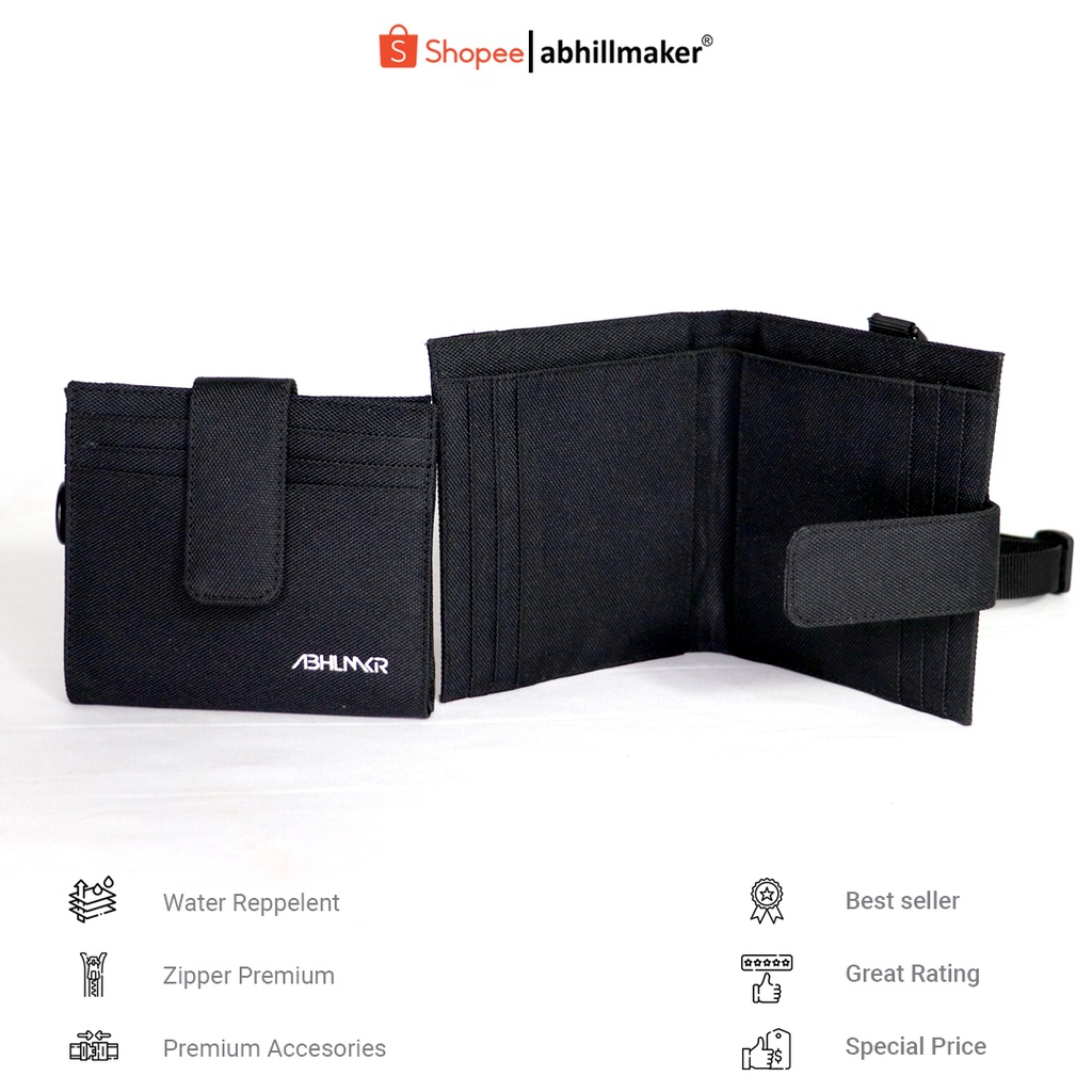 Jual Abhillmaker | Dompet pria RUSH - wallet dompet kartu | Shopee ...