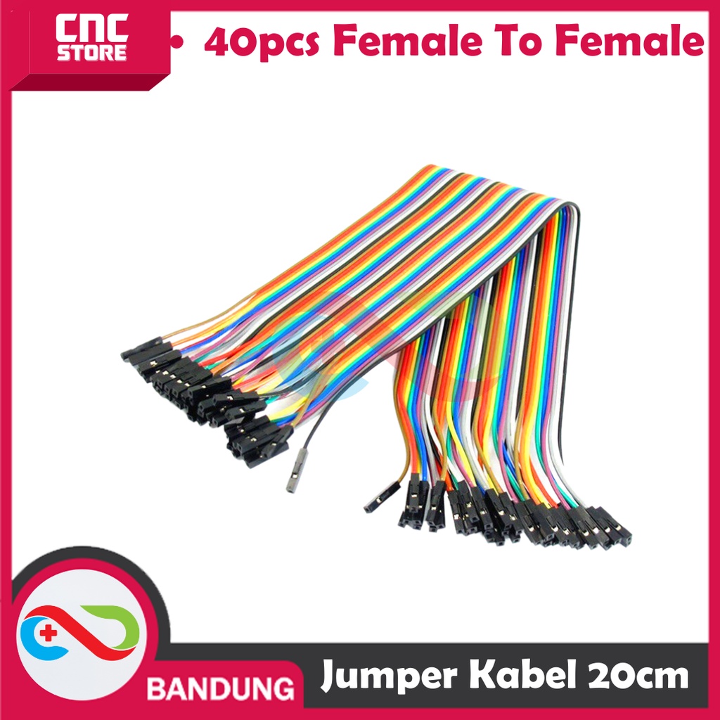 Jual PAKET LENGKAP KABEL JUMPER DUPONT 20CM FOR BREADBOARD | Shopee ...