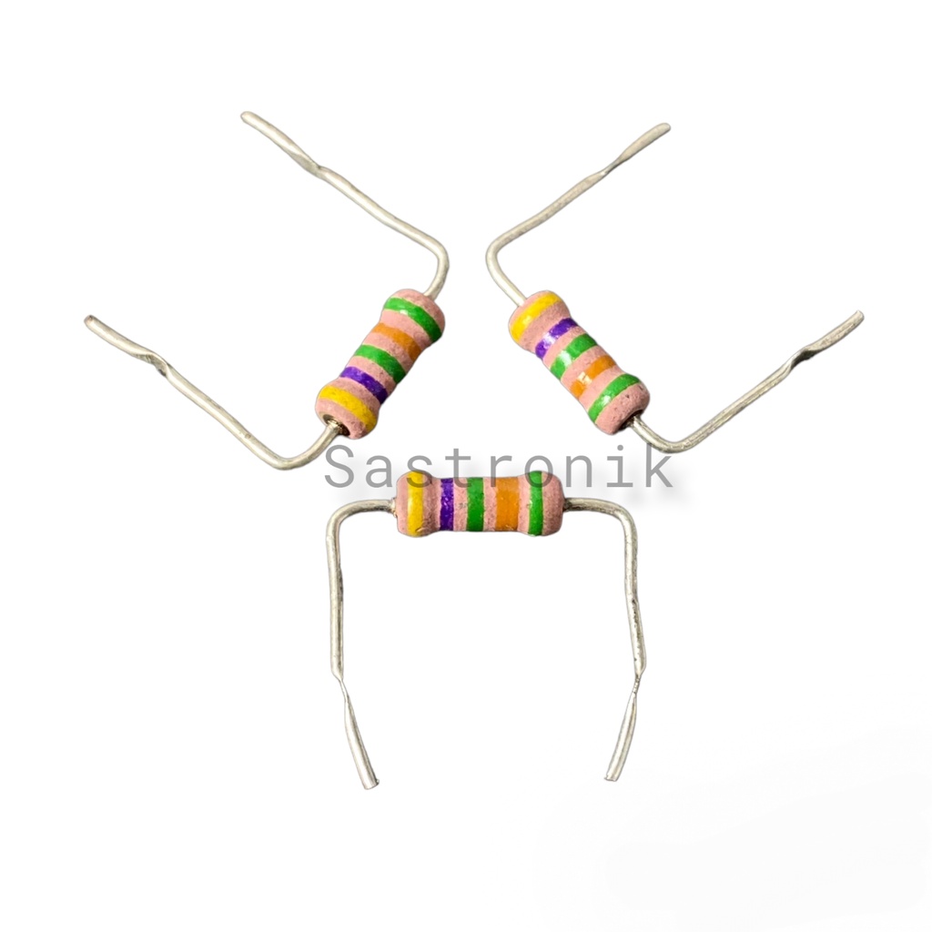 Jual resistor 4.7Mega 4M7 1watt japan | Shopee Indonesia