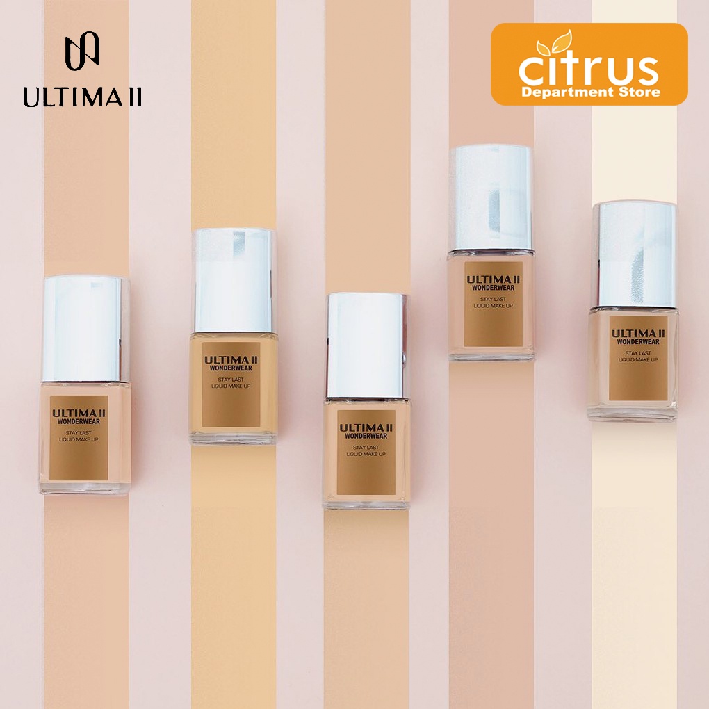 Jual Ultima II Wonderwear Stay Last Liquid Make Up | Shopee Indonesia