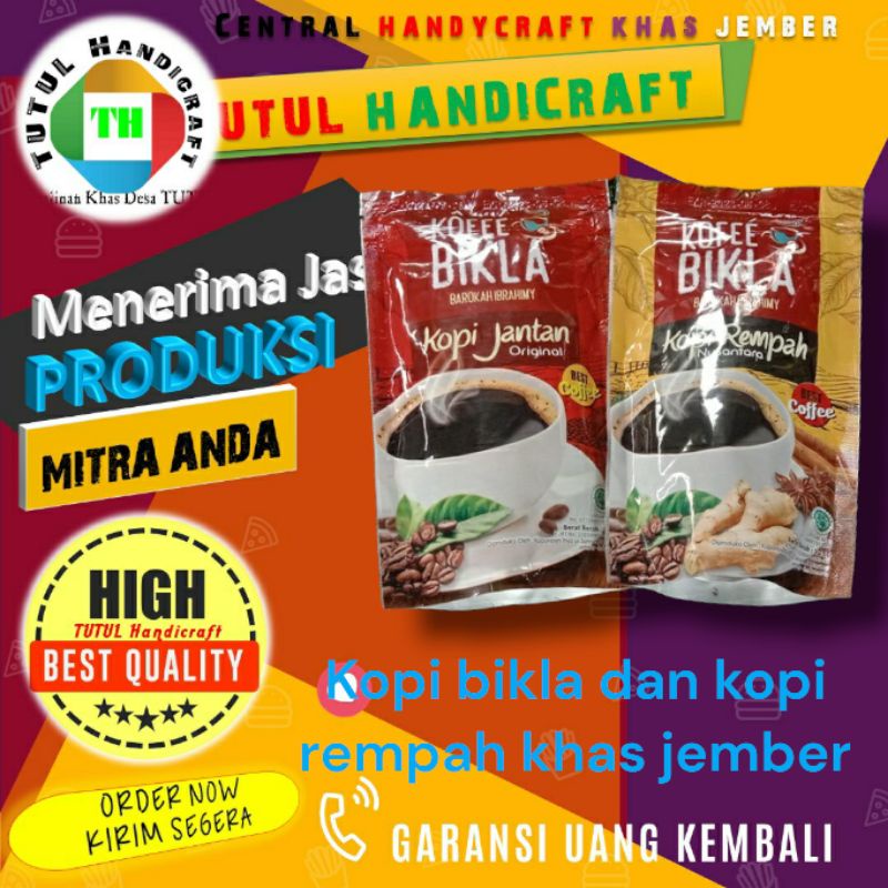 Jual KOPI BIKLA KOPI LANANG ATAU KOPI REMPAH Kopi Berkualitas 125 gr ...