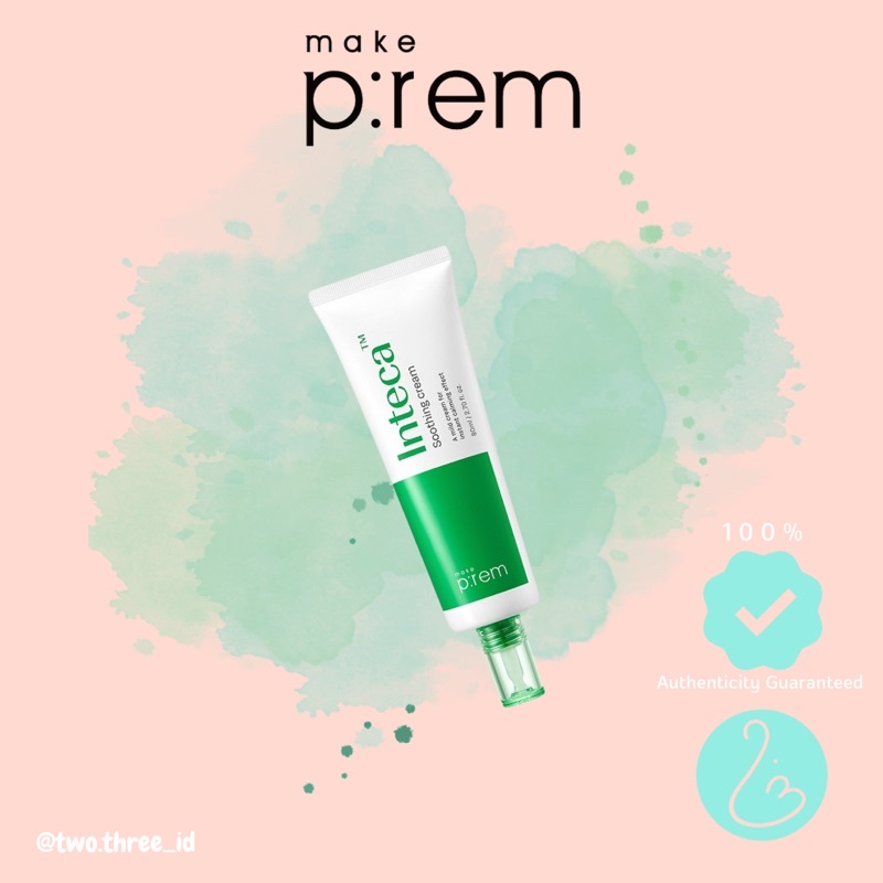 Jual [FREE BONUS] MAKEPREM MAKE PREM Inteca Soothing Cream 50mL | Shopee Indonesia