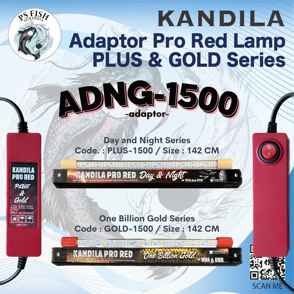 Jual Kandila Adaptor Lampu PLUS & GOLD Pro Red Day and Night & One ...