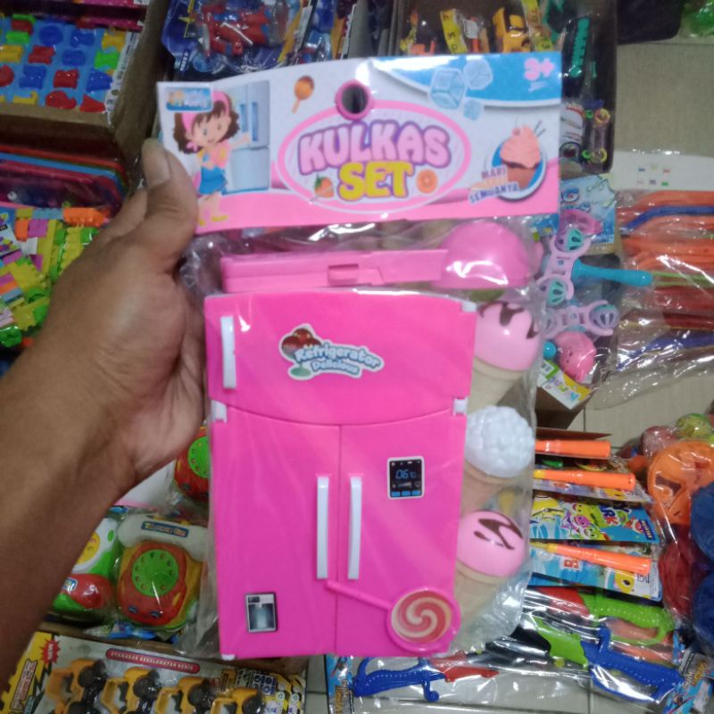 Jual MAINAN KULKAS MINI MF 26 BUAH BUAHAN 2 PINTU | Shopee Indonesia
