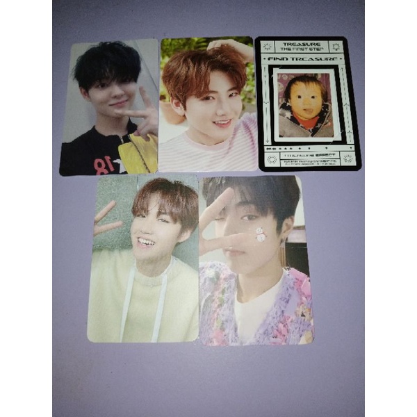 Jual PC OFFICIAL TREASURE HYUNSUK JIHOON JUNKYU YOSHI MASHIHO JAEHYUK ...